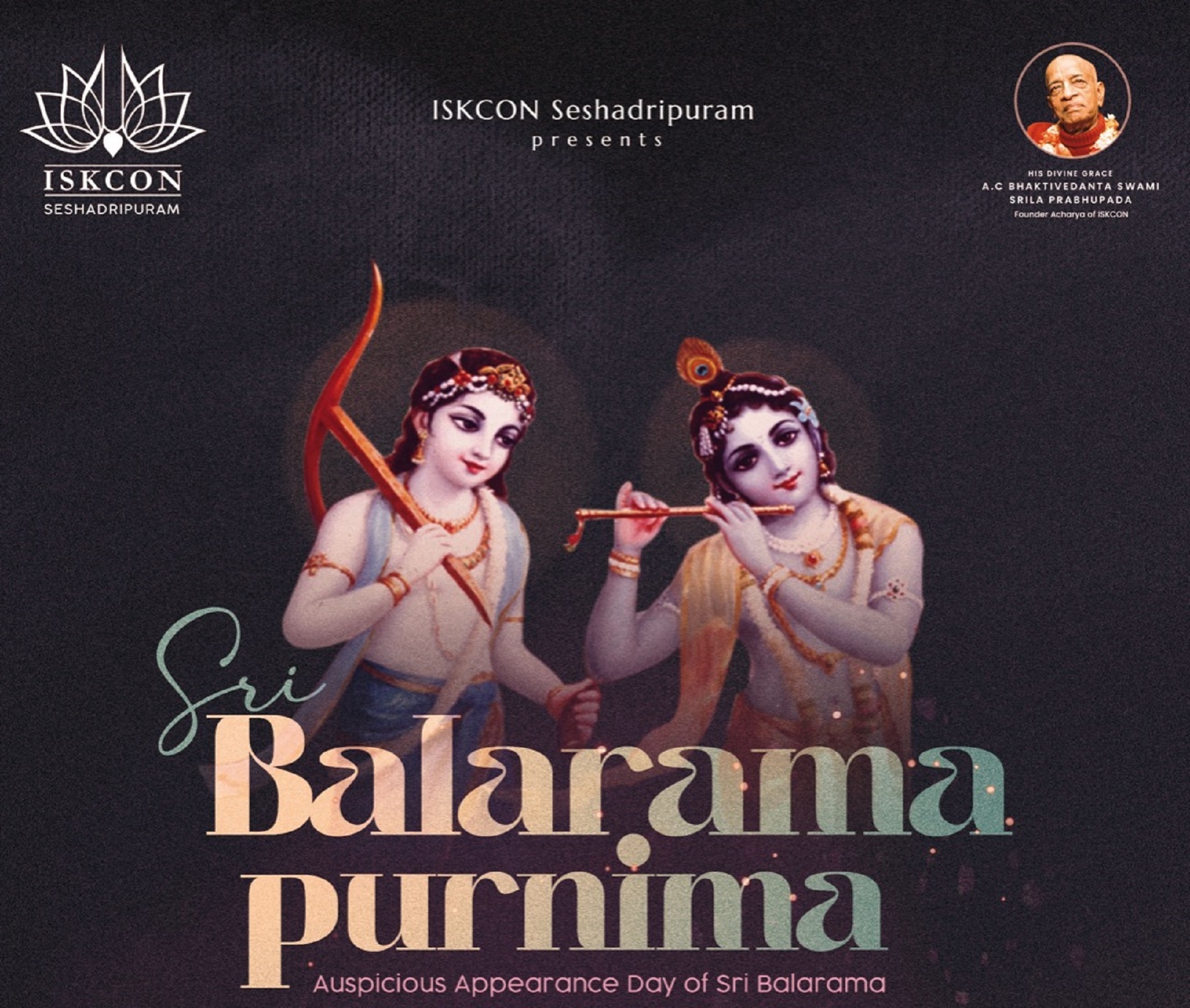 Sri Balarama Purnima | ISKCON Seshadripuram